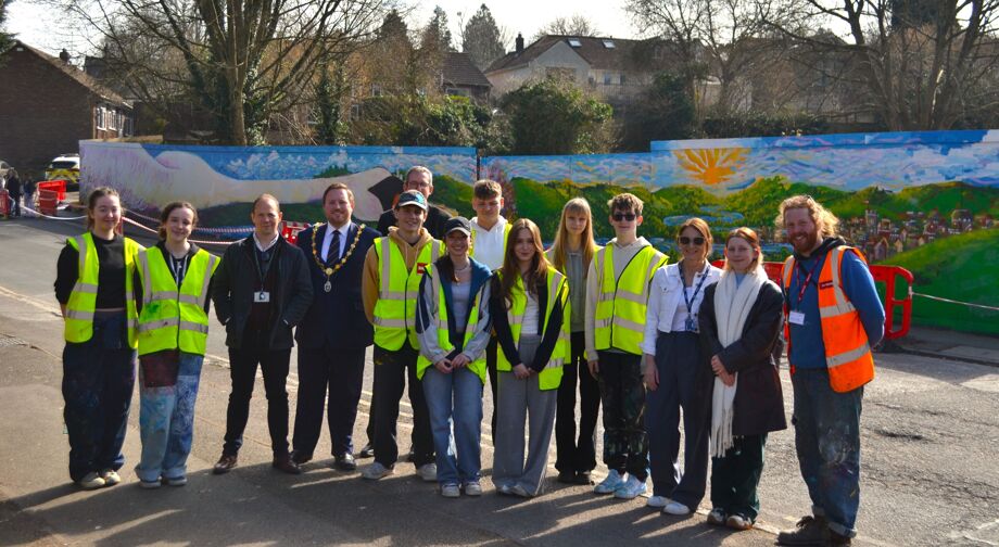 Students from The Henley College Create Stunning Mural Highlighting ...